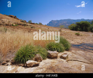 Namibia, Erongo mountains, farm Ameib, bile scenery, "Bull's party ...