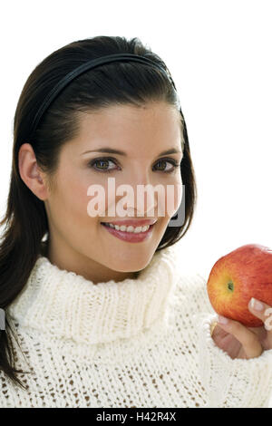 Woman, young, look, neck, shell, mask, parched, facial play, shout ...