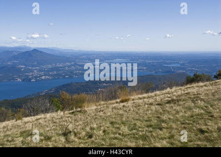 Italy, Piedmont, Monte Mottarone, summit, 1491 m, environment ...