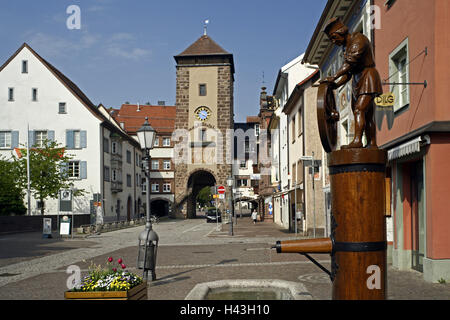 Germany, Baden-Württemberg, Villingen-Schwenningen, Neckar origin in ...