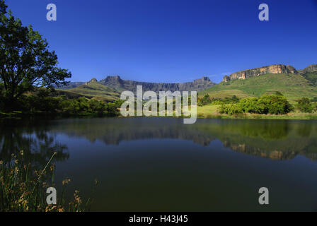 South, Africa, scenery, Drakensberge, Africa, mountains, mountains ...