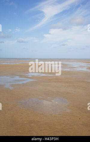 The North Sea, watt, tides Stock Photo - Alamy