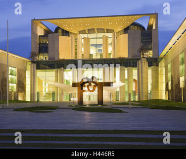 Berlin, the office of the German Federal Chancellor, the ...