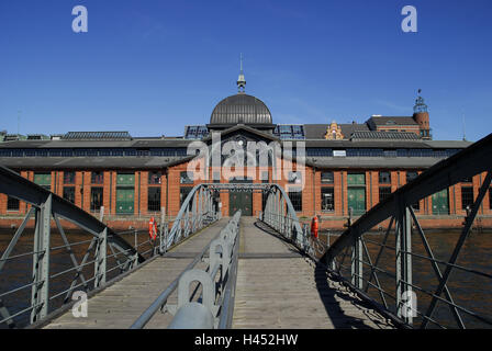 Germany, Hamburg, fish market, fish auction hall Stock Photo - Alamy