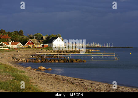 Nyborg beach, Fyn, Denmark, Scandinavia, Europe Stock Photo - Alamy