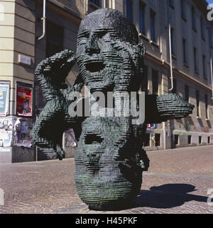 Eco, the sculpture of Marc Didou Stock Photo - Alamy