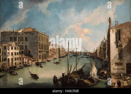 *Veduta del Canal Grande da San Stae verso Rialto* is a Venetian ...