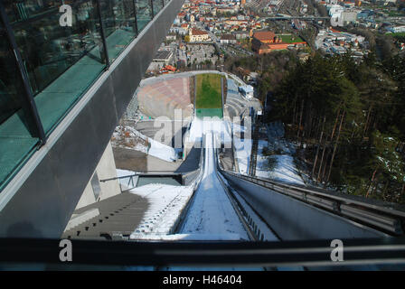 Bergisel ski jumping, Innsbruck, Austria Stock Photo - Alamy