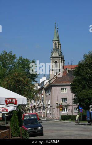 Poland, Brieg, centre, townscape, Nikolaikirche Stock Photo - Alamy