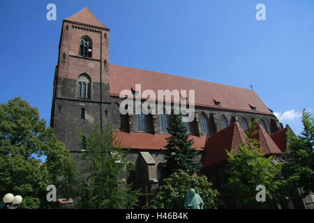 Poland, Brieg, Nikolaikirche, outside Stock Photo - Alamy