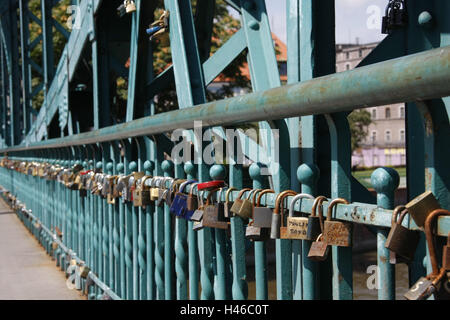 Poland, Wroclaw, bridge, dear locks Stock Photo - Alamy