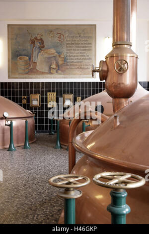 Germany, Saarland, Karlsberg brewery, Homburg, old brewhouse Stock ...