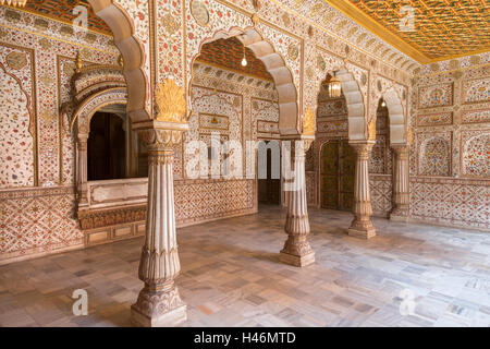 Anup Mahal Palace Junagarh Fort Bikaner Rajasthan India Stock Photo ...