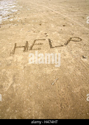 missing you written in the sand on a beach Stock Photo - Alamy
