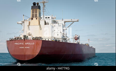 Australia, Queensland, the Pacific, oil tanker, Oceania, Mooloolaba ...