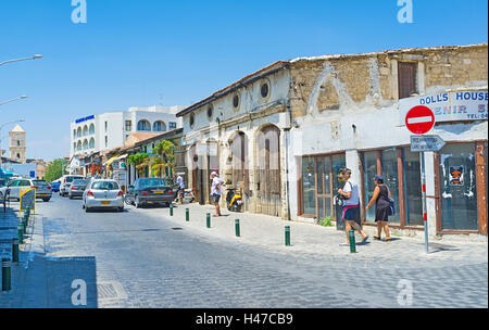 Old town of Larnaca. Cyprus Stock Photo: 135131037 - Alamy
