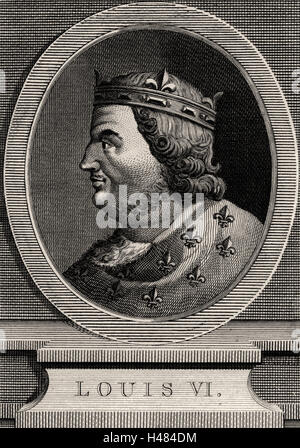 Louis VI (1081-1137). King of the Franks. Louis VI the Fat in the ...