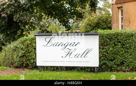 Langar Hall, Vale of Belvoir, Nottinghamshire, England Stock Photo - Alamy