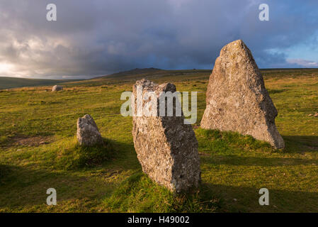 Merrivale Dartmoor National Park Devon England known for nearby Bronze ...
