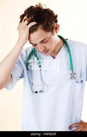 Young doctor portrait occupation education latin man job doctor's ...