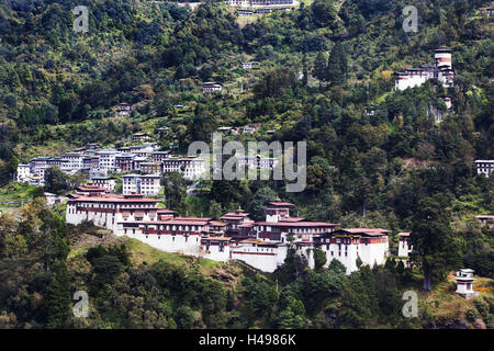 Trongsa Dzong or monastery, Trongsa, Bhutan Stock Photo - Alamy