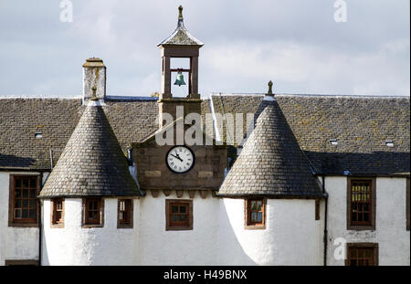 Front entrance of the 13th Century Dudhope Castle built by the ...