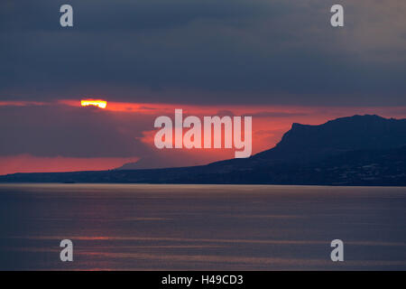 Greece, Crete, coast with Makrigialos, Libyan sea Stock Photo - Alamy