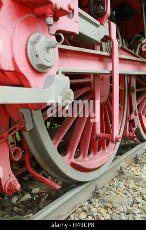 Steam Locomotive Spoke Wheels Stock Photo Alamy