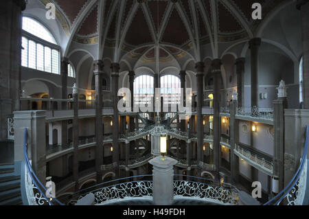 Germany, Berlin, courthouse, inside, floors, courthouses, Littenstrasse ...