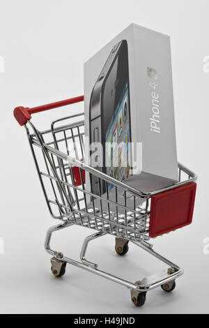 Shopping carts, iPhone 4S Stock Photo - Alamy