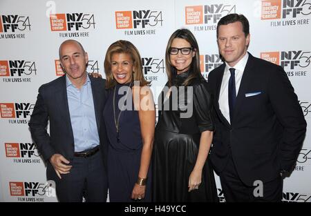 Matt Lauer, Hoda Kotb, and Savannah Guthrie seen at Billboard Women in ...