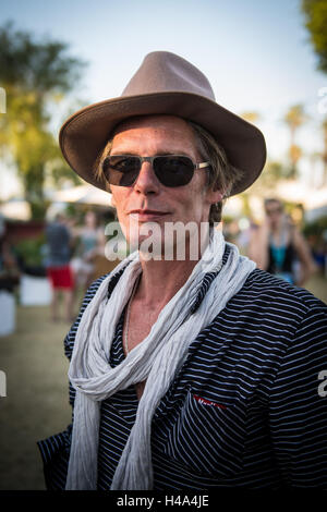 Oct. 14, 2016, Indio, California, USA - Guitarist CHARLIE SEXTON of BOB ...