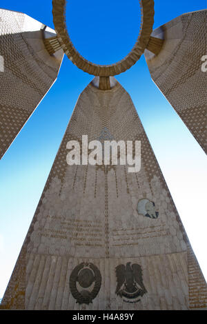 Egyptian Russian Friendship Monument in Aswan Stock Photo - Alamy