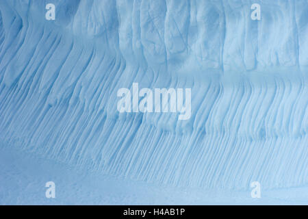 Close up of an iceberg in Franz Joseph Fjord on the east coast of ...
