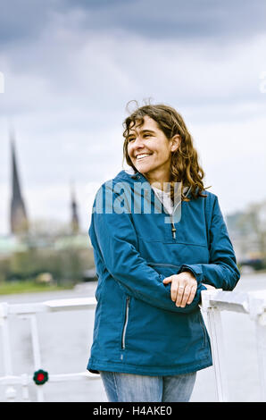 Germany, Hamburg, Alster park, person, summer Stock Photo - Alamy