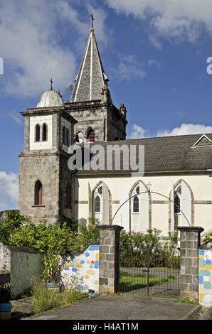 Dominica Roseau Cathedral Stock Photo - Alamy