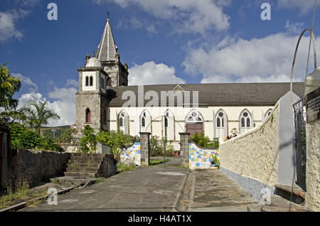 The Caribbean, Dominica, Roseau, Cathedral of Saint Patrick Stock Photo ...