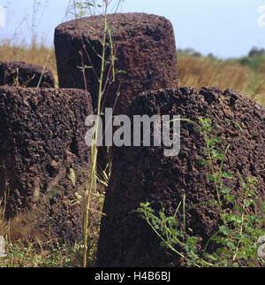 Senegal, Kaolack, Sine Ngayene, stone circles, megalithically, Africa ...