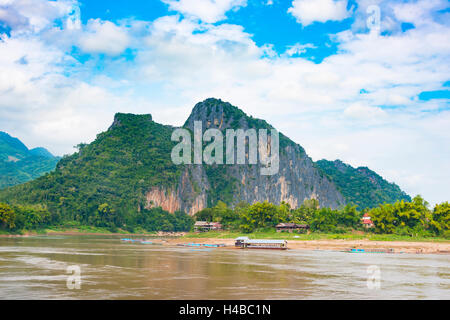 Karst topography in limestone rock formations known as Karren grooves ...