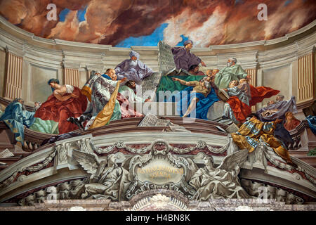 Austria, Vienna, Dr.-Ignaz-Seipel-Platz, facade of the new assembly ...