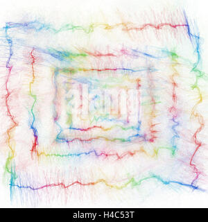 Beautiful Abstract Shapes Three Dimensional BlueViolet Abstract ...