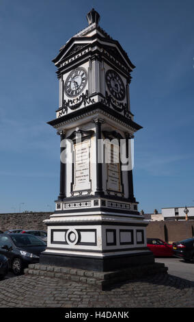 UK, Wales,Anglesey, railway station, with longest name ...