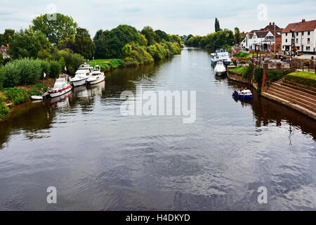 River Severn and Worcester waterfront Stock Photo: 35466208 - Alamy