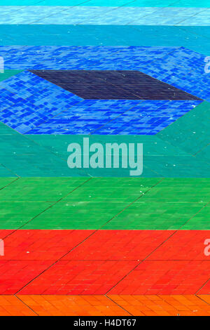 Art by Victor Vasarely, Monte Carlo, Monaco Stock Photo - Alamy