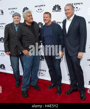 Marc Hoffman and Jay Leno attend ‘Jay Leno’s Garage’ Premiere Event at ...