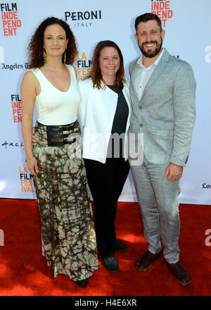 Anne Clements arrives at the premiere of "Political Animals" for the ...