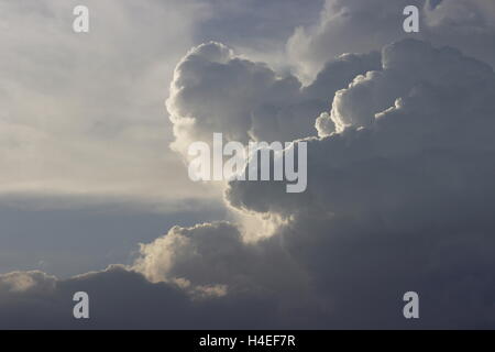 Fluffy puffy clouds Stock Photo - Alamy