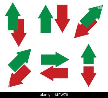 Top Left Arrow Point Pointing Direction Navigation Black White Silhouette Sign Symbol Icon ...