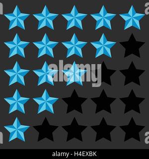 3d 4 point beveled star. Vector illustration . Template for your design ...