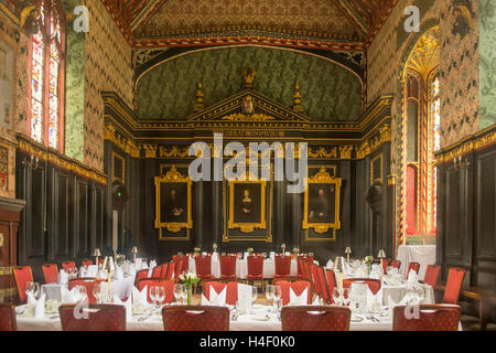 Dining Hall, Queen's College, Cambridge University Stock Photo - Alamy
